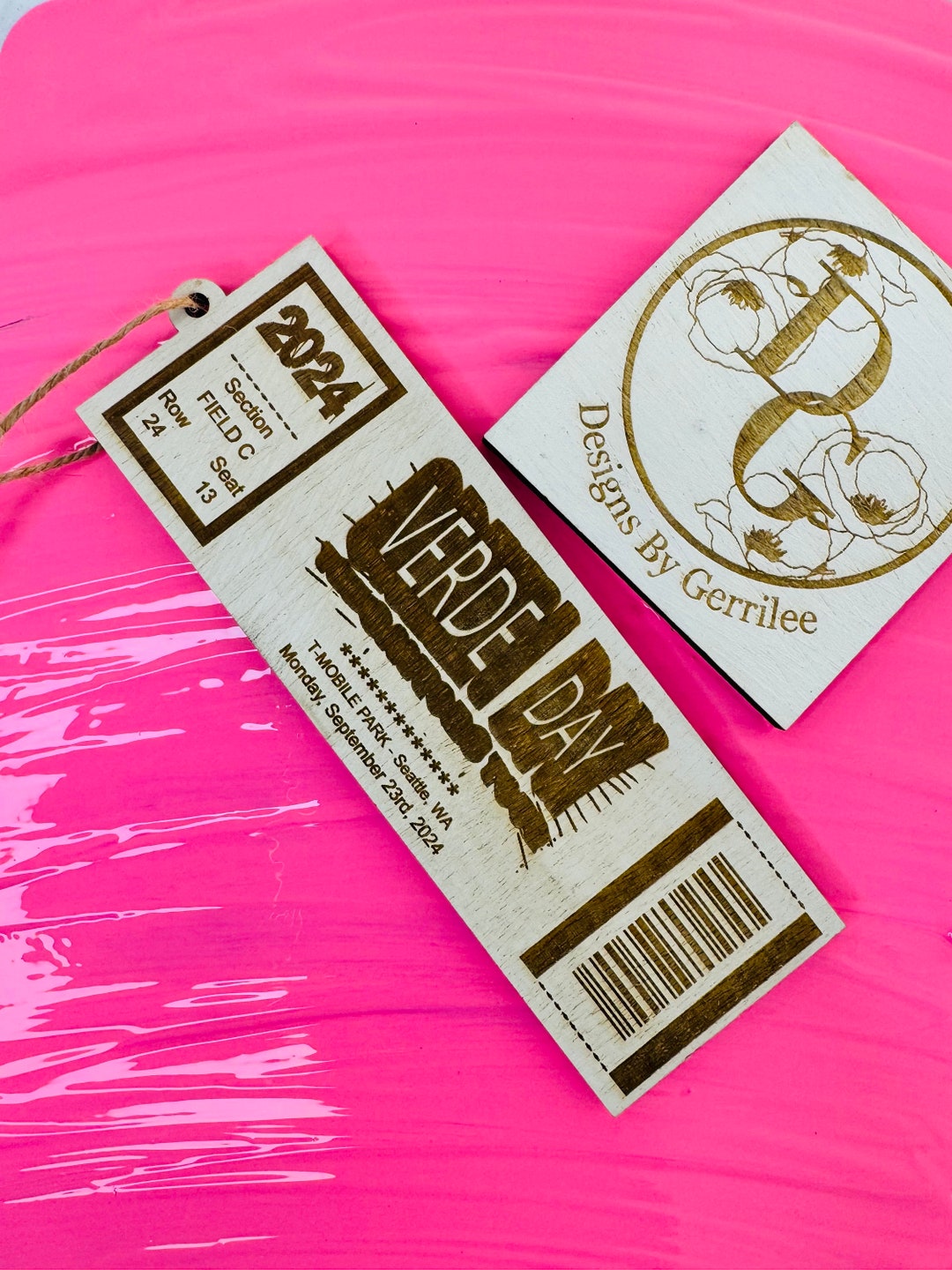 Punk Rock Group 2024 Concert Tour Ticket Ornament - Etsy