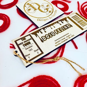 Female Rap Artist 2023 Concert Ticket Ornament - Etsy