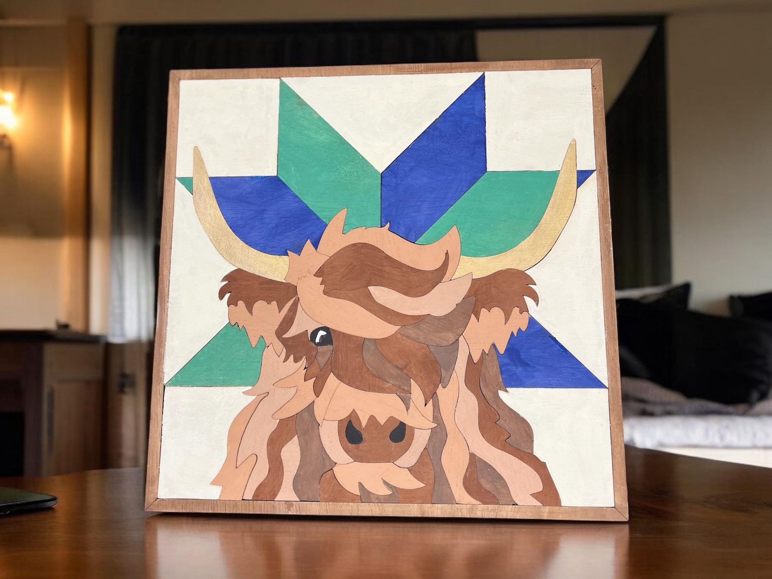 Highland Cow, Highland Cow Craft Kit,diy Paint Kits,fall Crafts, Fall ...