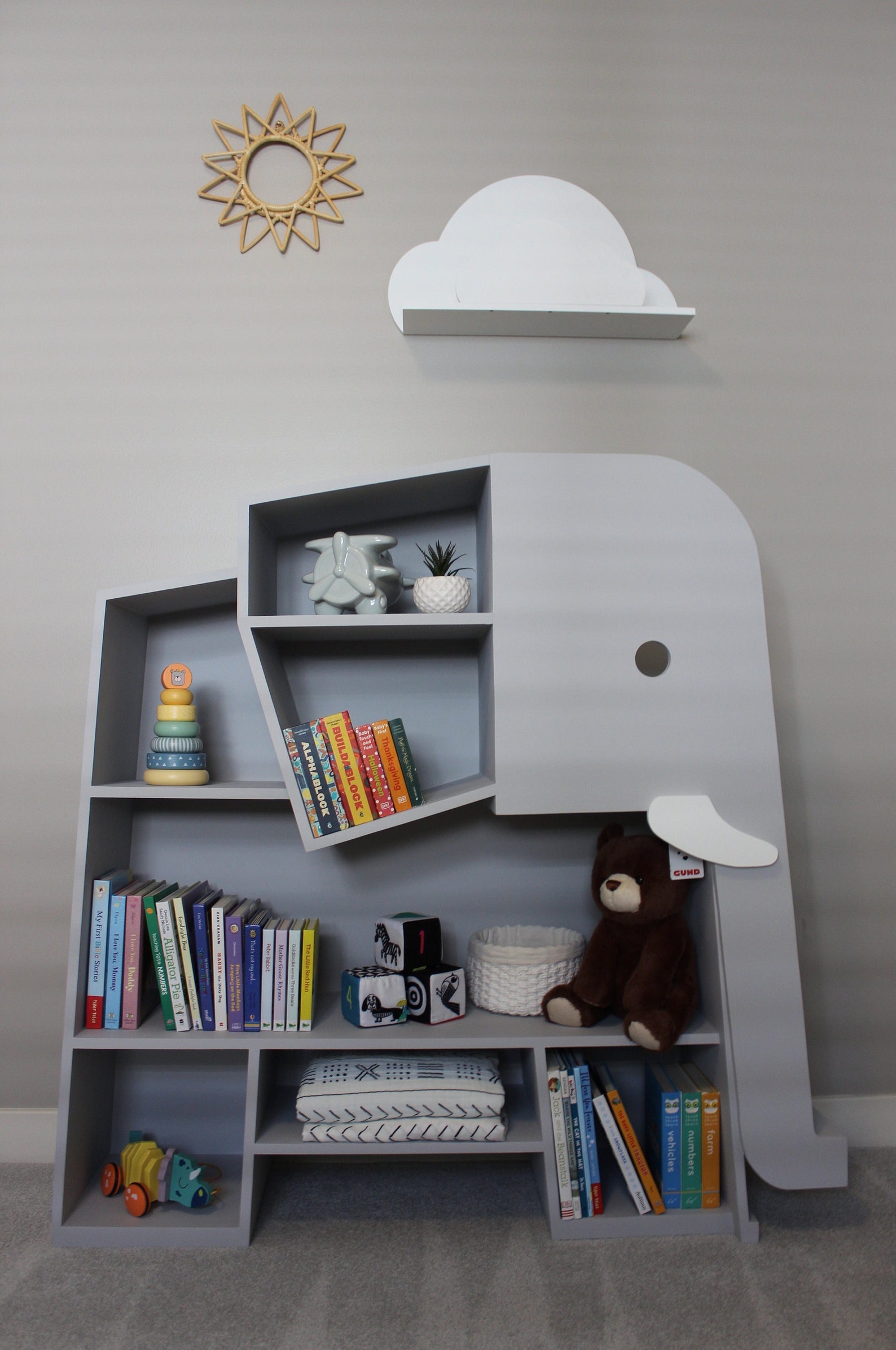 Elephant Bookshelf - DIY Printable Digital Plans - Etsy