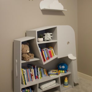 Elephant Bookshelf DIY Printable Digital Plans | Etsy UK