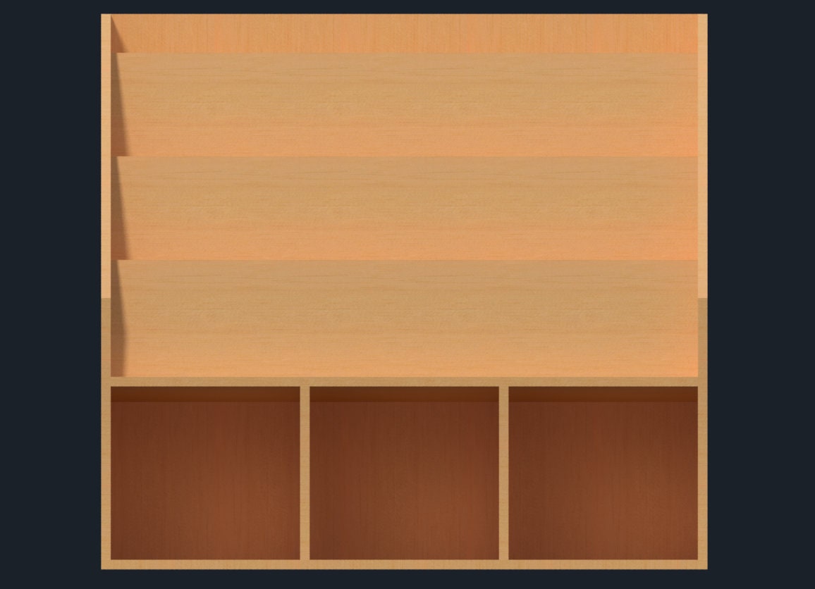 Classic Children's Book Shelf - DIY Printable Digital Plans - Etsy