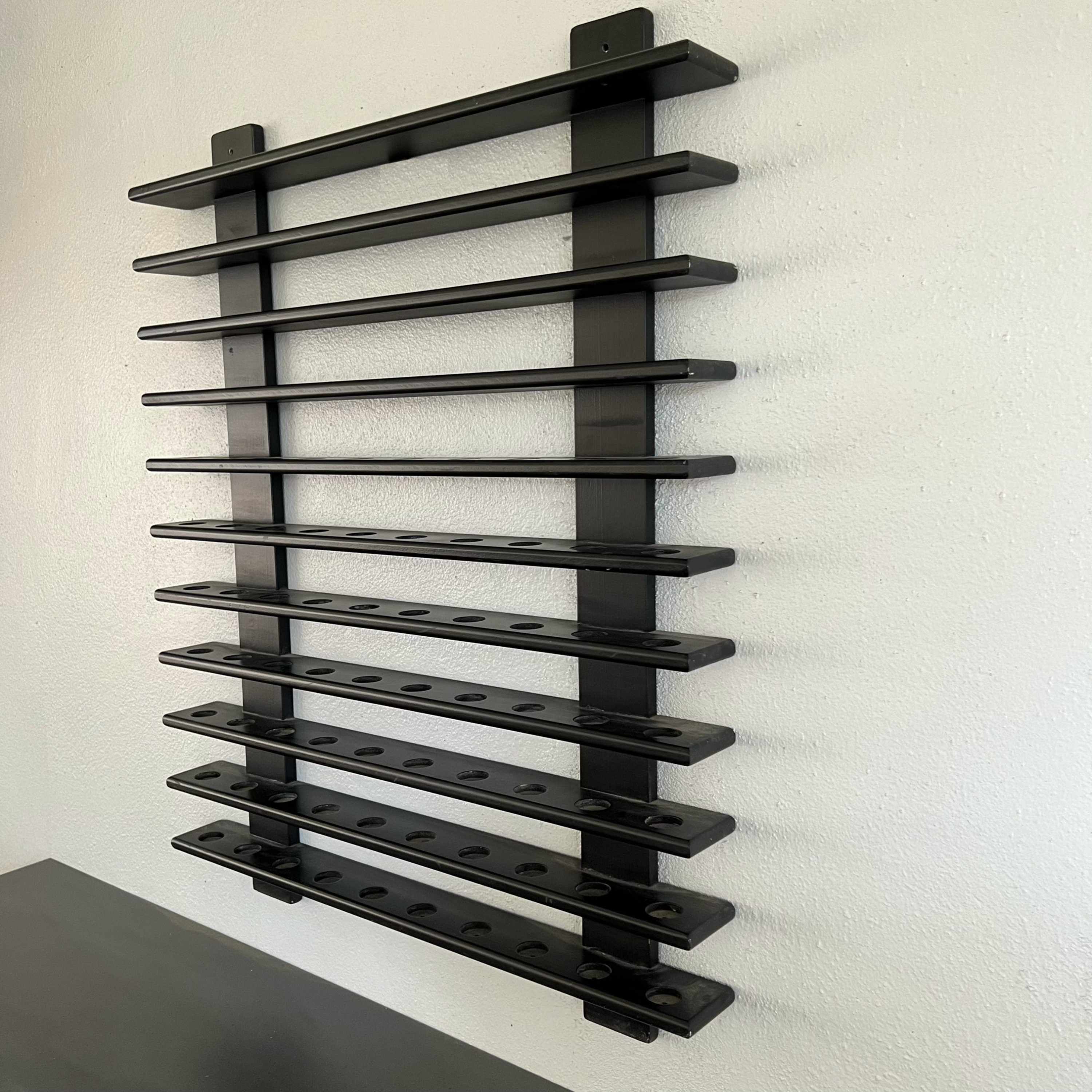 Golf Ball Display Rack Holds 110 Balls, Handmade, Golf Ball Shelf Wall ...