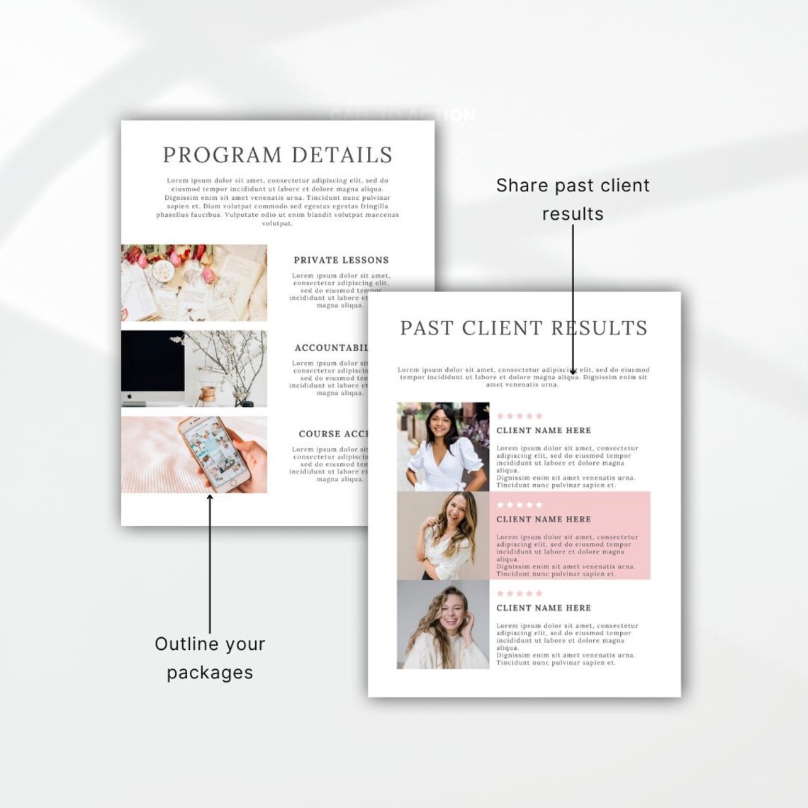 Coaching Program Template, Life Coaching, Business Coaching, Spiritual ...