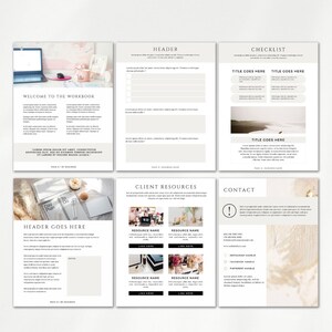 Editable Lead Magnet Template | Ebook Template | Coaching Guide Book ...