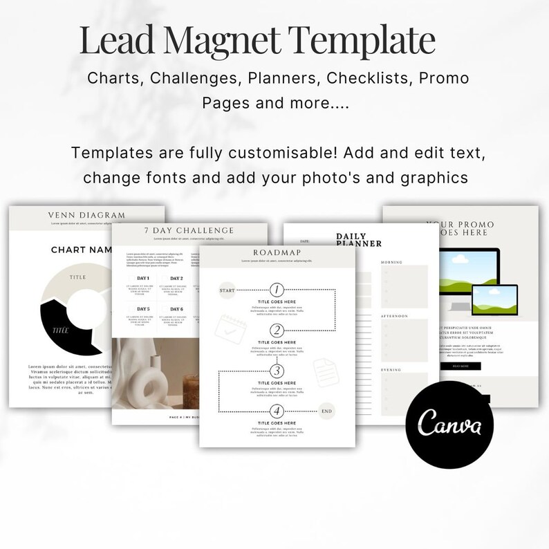 Editable Lead Magnet Template | Ebook Template | Coaching Guide Book ...