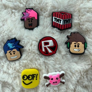 Roblox Shoe Charms (7 Piece Set) - Etsy