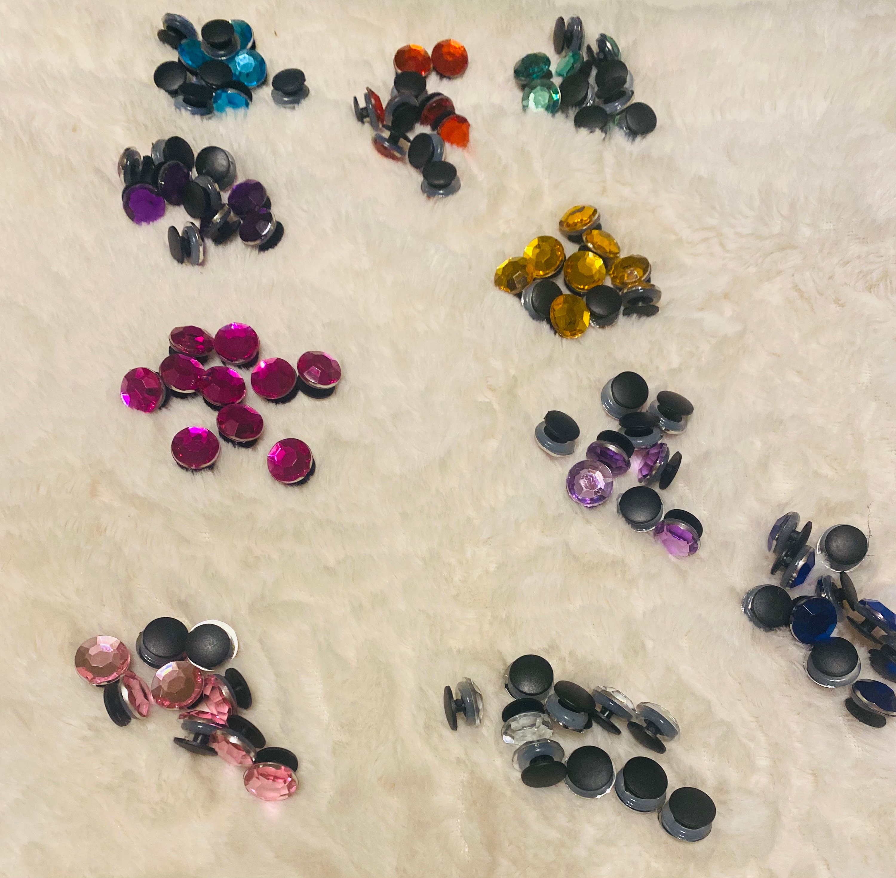Gemstones Shoe Charms (10 Piece Set) - Etsy