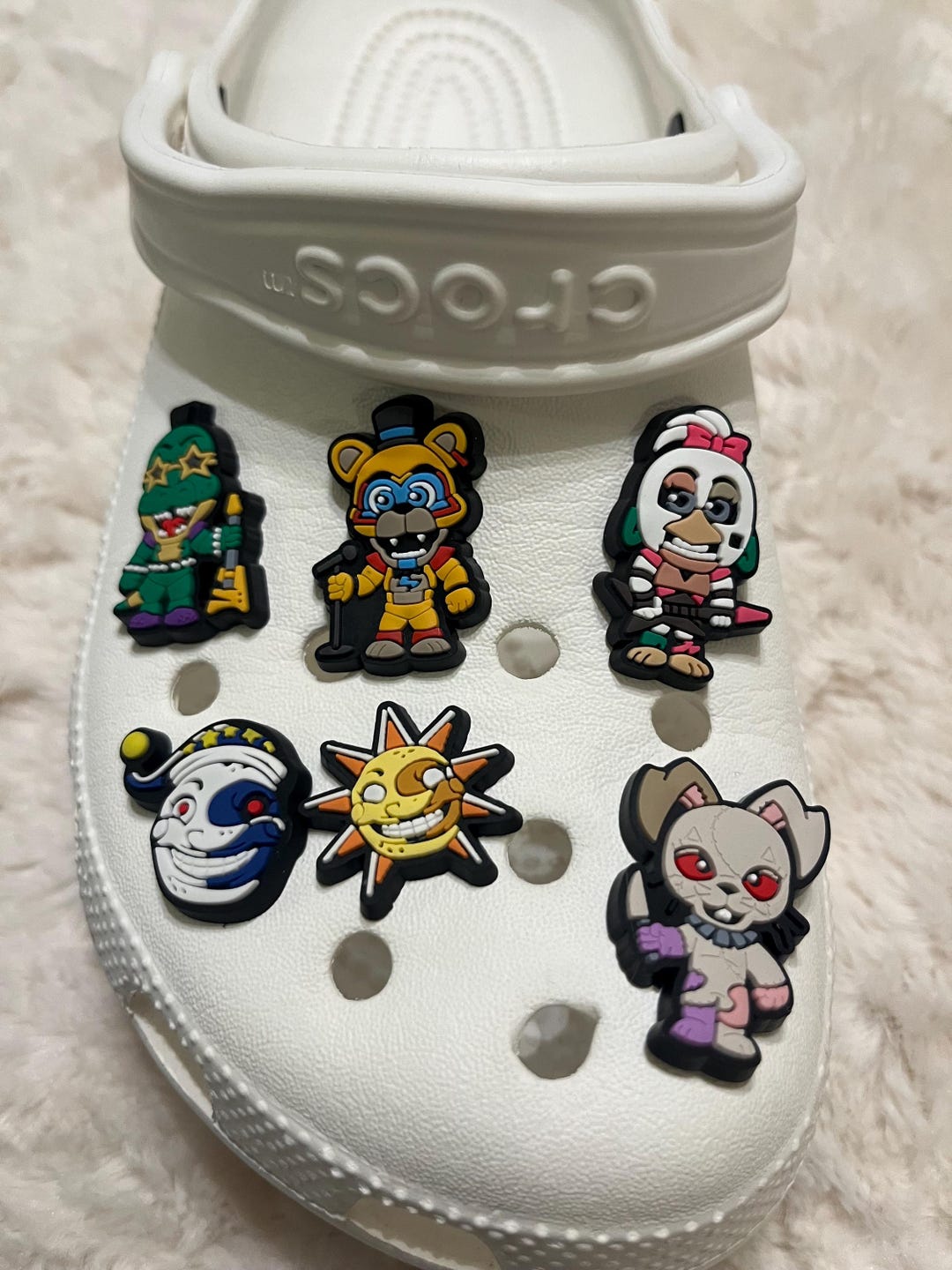 Five Nights at Freddy’s: Security Breach. Shoe Charms (6 Piece Set) - Etsy