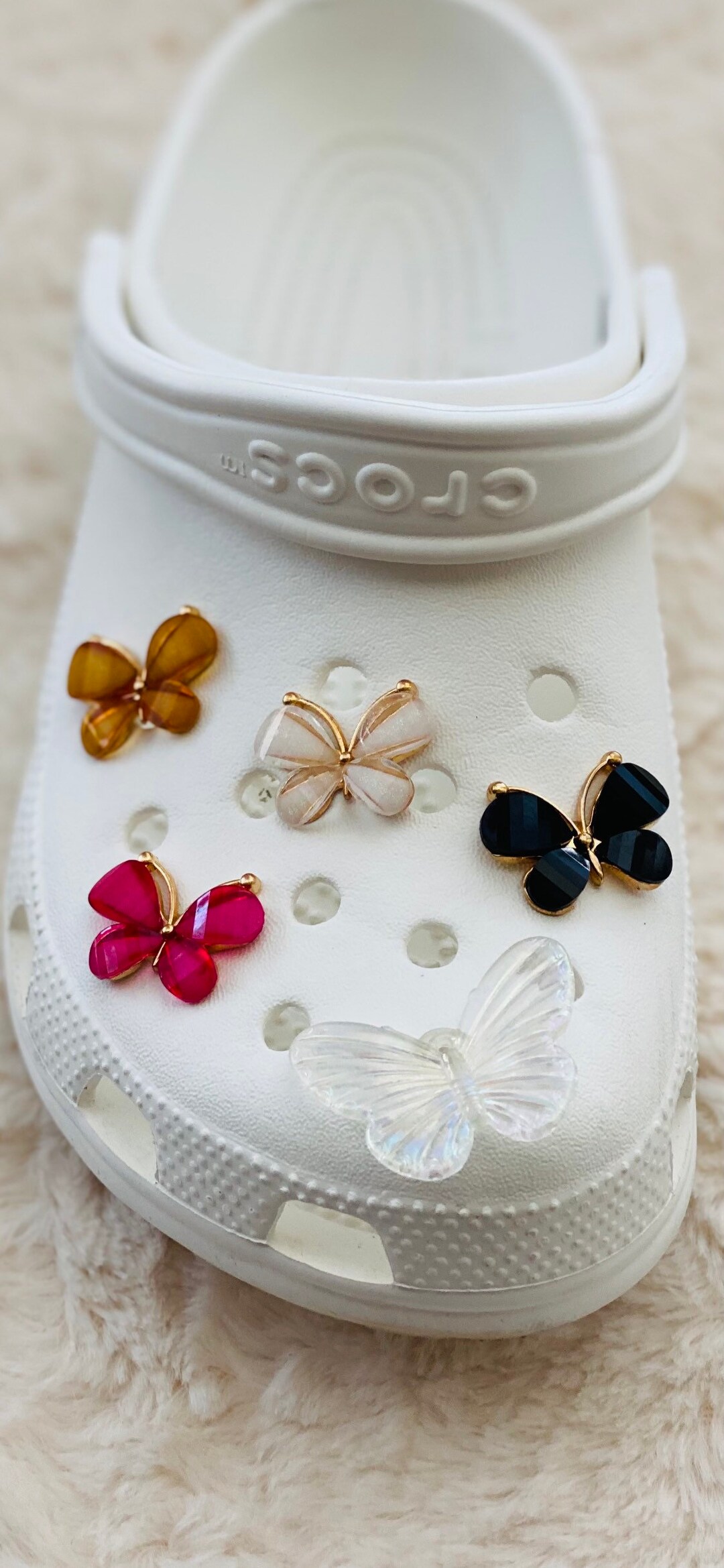 Butterfly (metal) Shoe Charms - Etsy