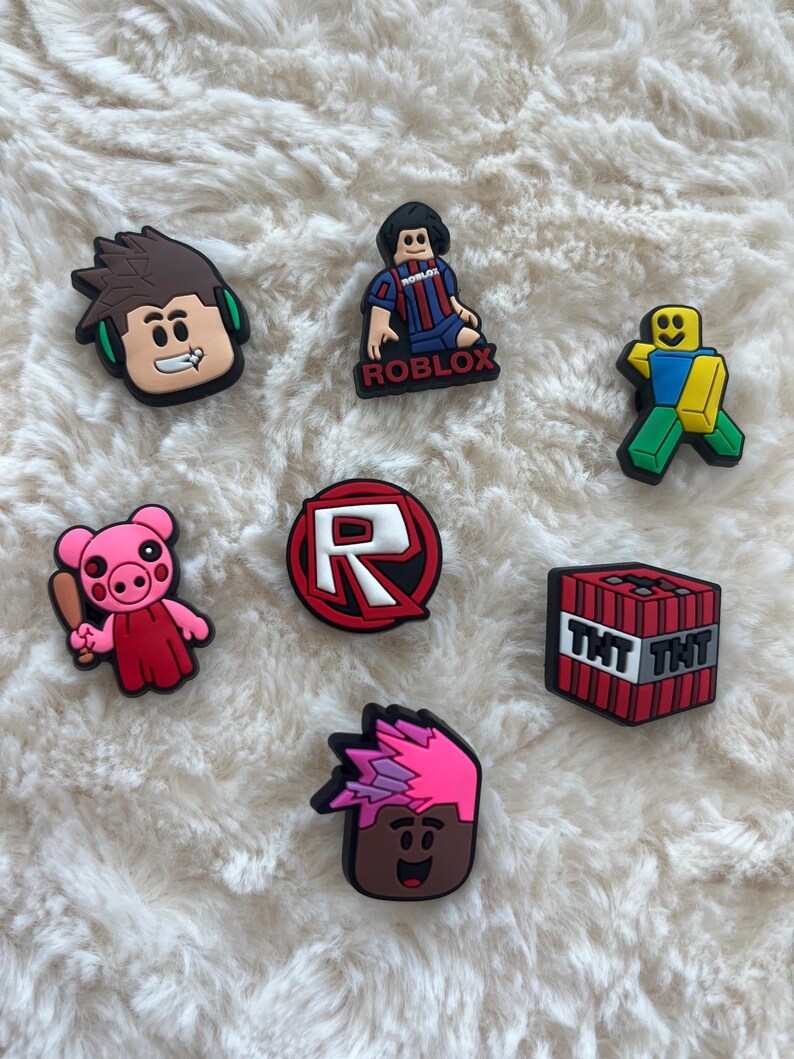 Roblox Shoe Charms 7 Piece Set - Etsy