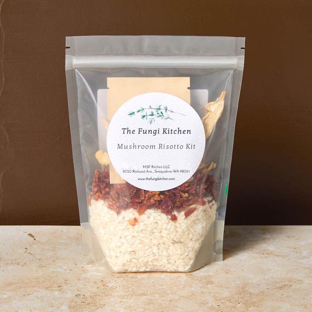 The Fungi Kitchen Mushroom Risotto Kit - Etsy