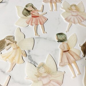 Pack of 12 Wafer Die Cut Garden Fairies - Edible, Edible Fairies, Fairy ...
