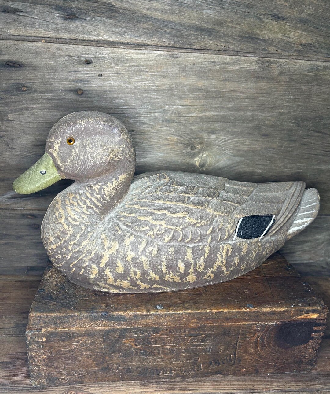 Vintage Duck Decoy, Fiber Duck Decoy, Vintage Decoy, Ariduk Decoy, Duck ...
