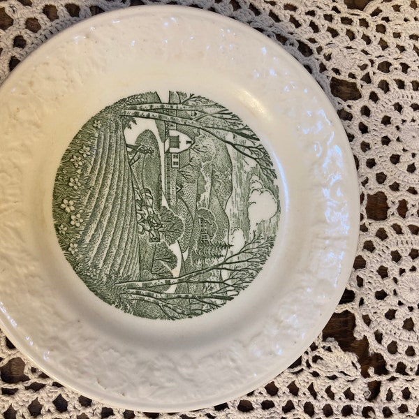Pastoral Taylor Smith and Taylor Plate - Etsy