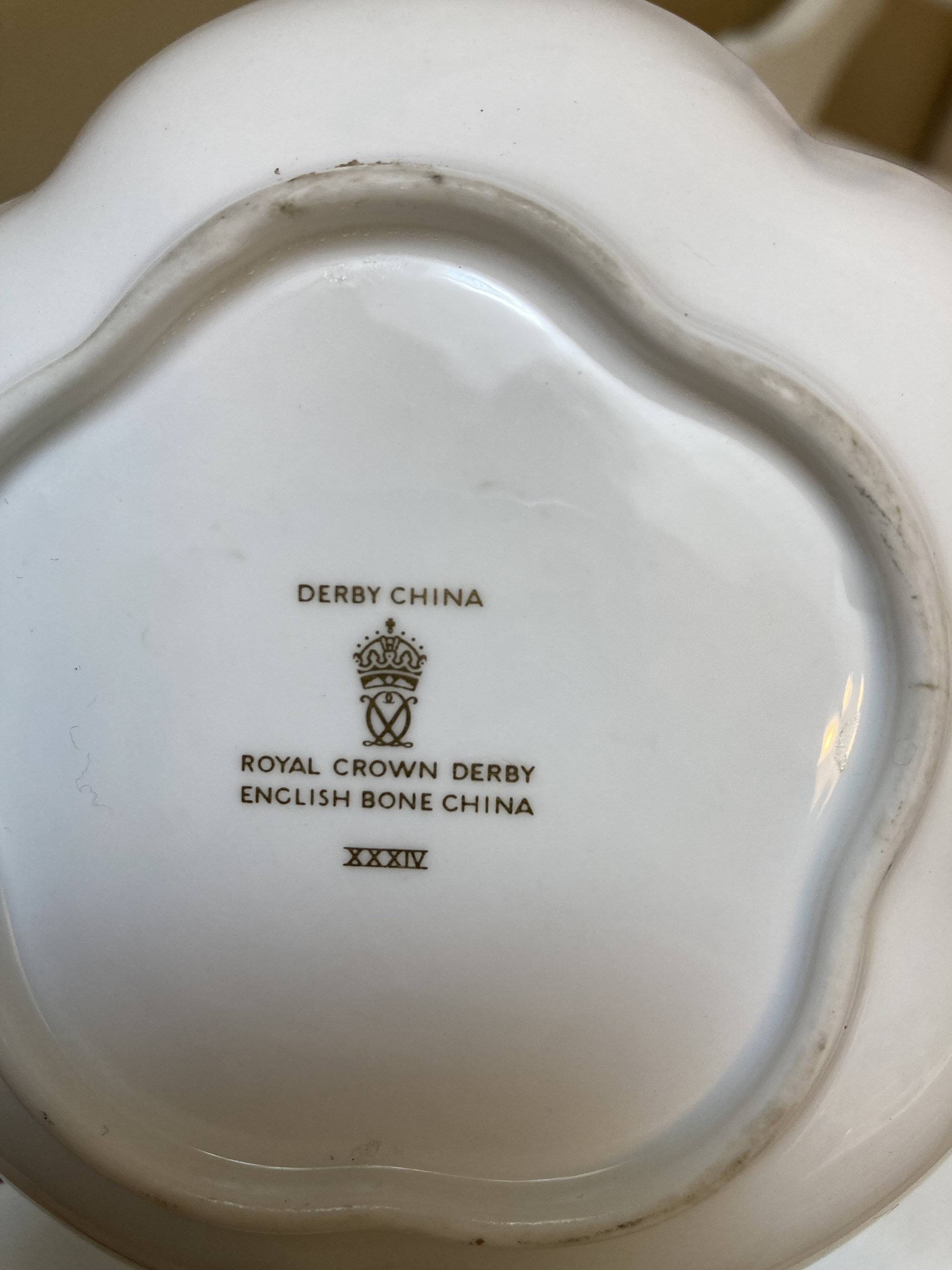 Royal Crown Derby Tudor Rose Tray Trinket Dish - Etsy