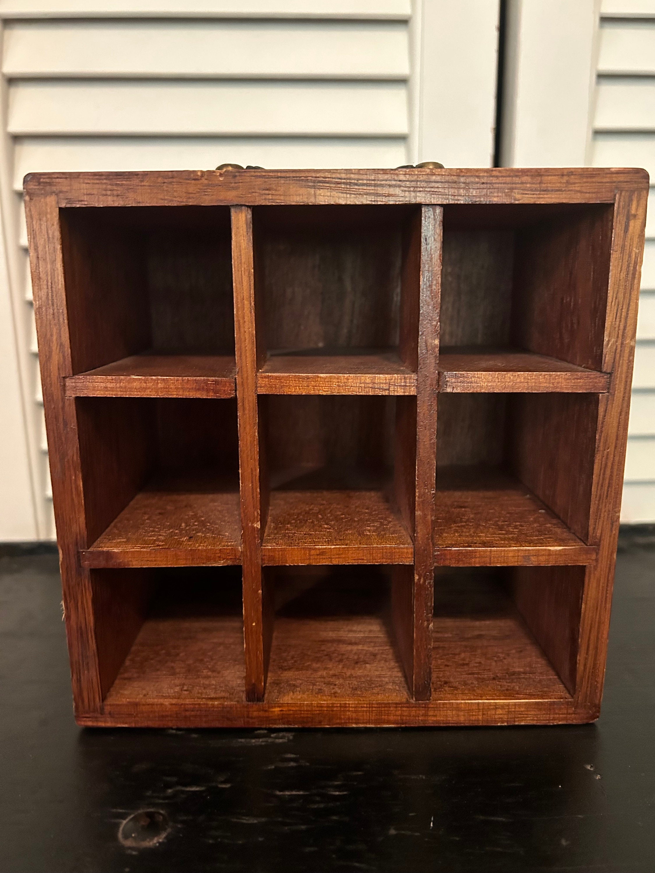 Wooden Cubby Storage