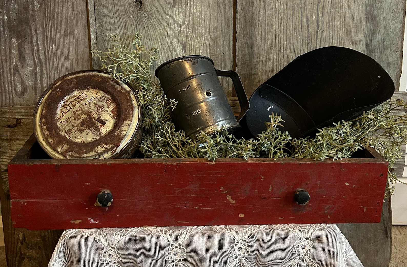 Vintage Metal Sifter, Metal Sifter, Vintage Kitchen, Farmhouse Kitchen ...