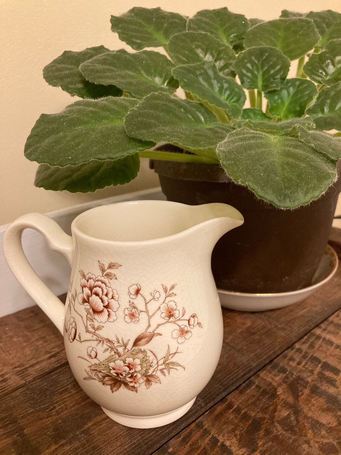 Vintage Noritake Creamer Oriental Dream Creamer White and - Etsy