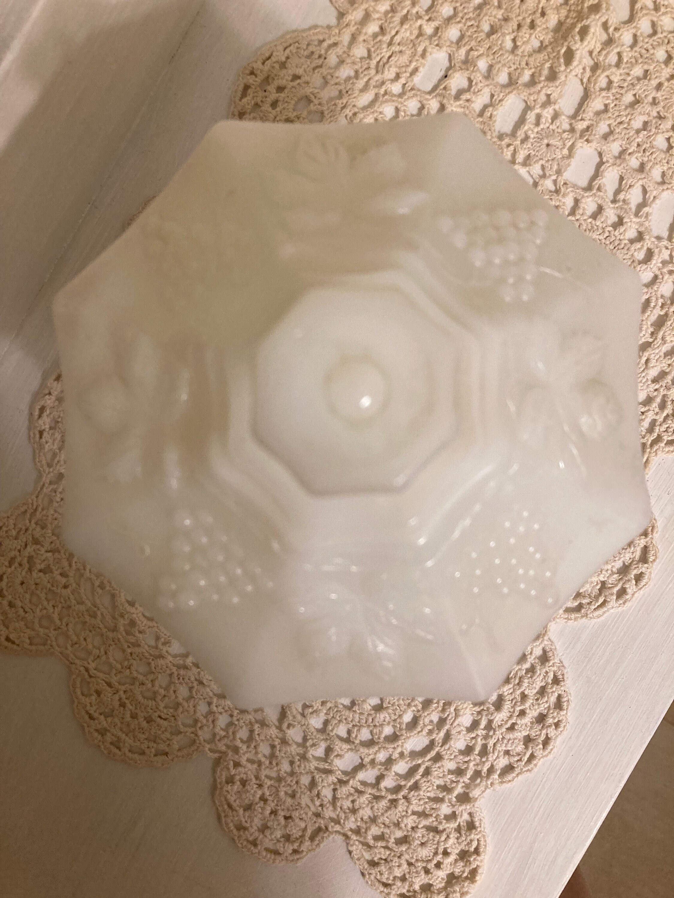 Vintage Milk Glass Compote With Lid, Candle Vessel, Farmhouse Decor - Etsy