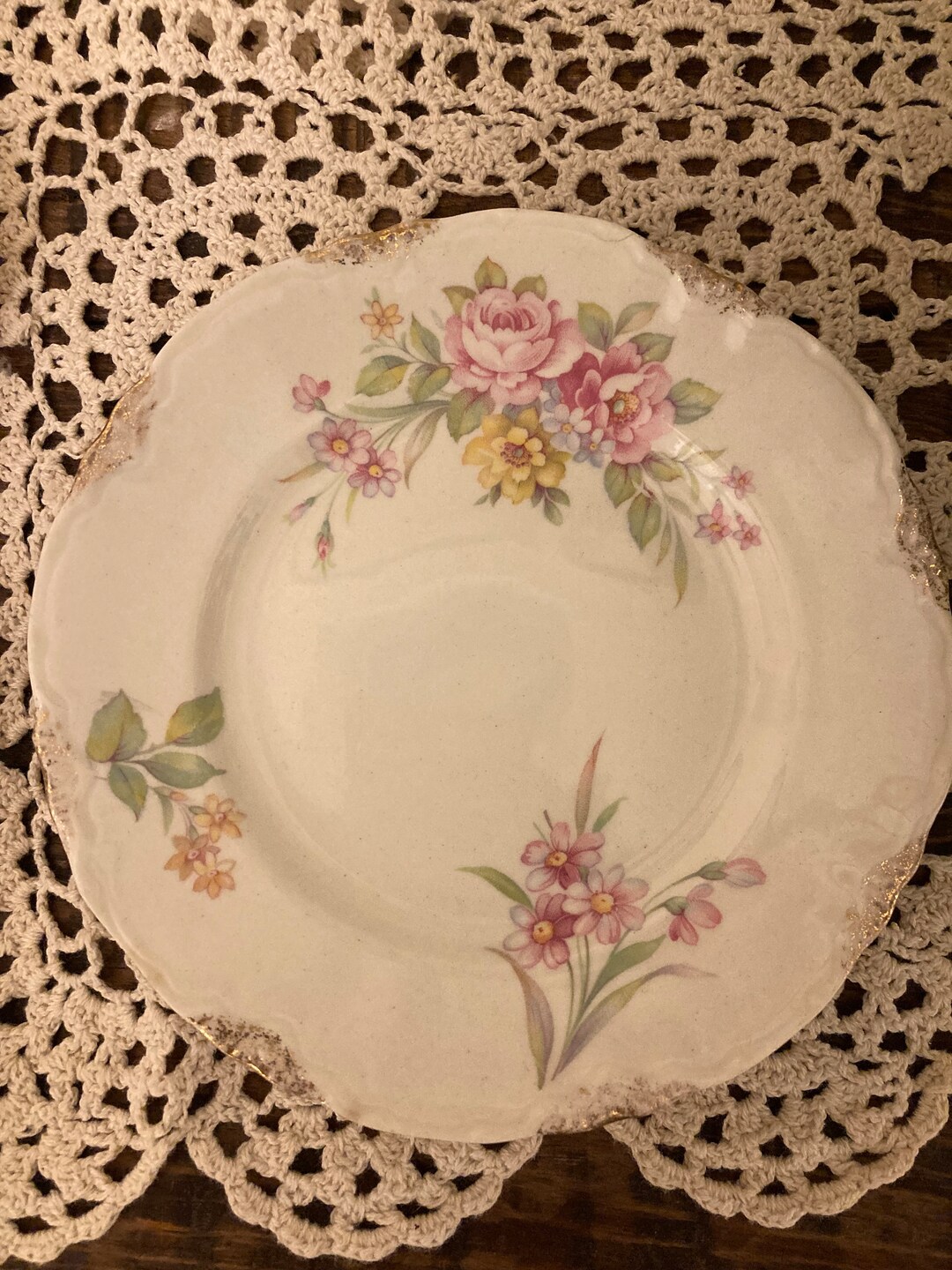 Warwick Rosemont Floral Bread and Butter Plates, Floral Plates, Spring ...