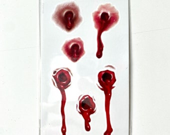 Scary Realistic Stickers - Etsy