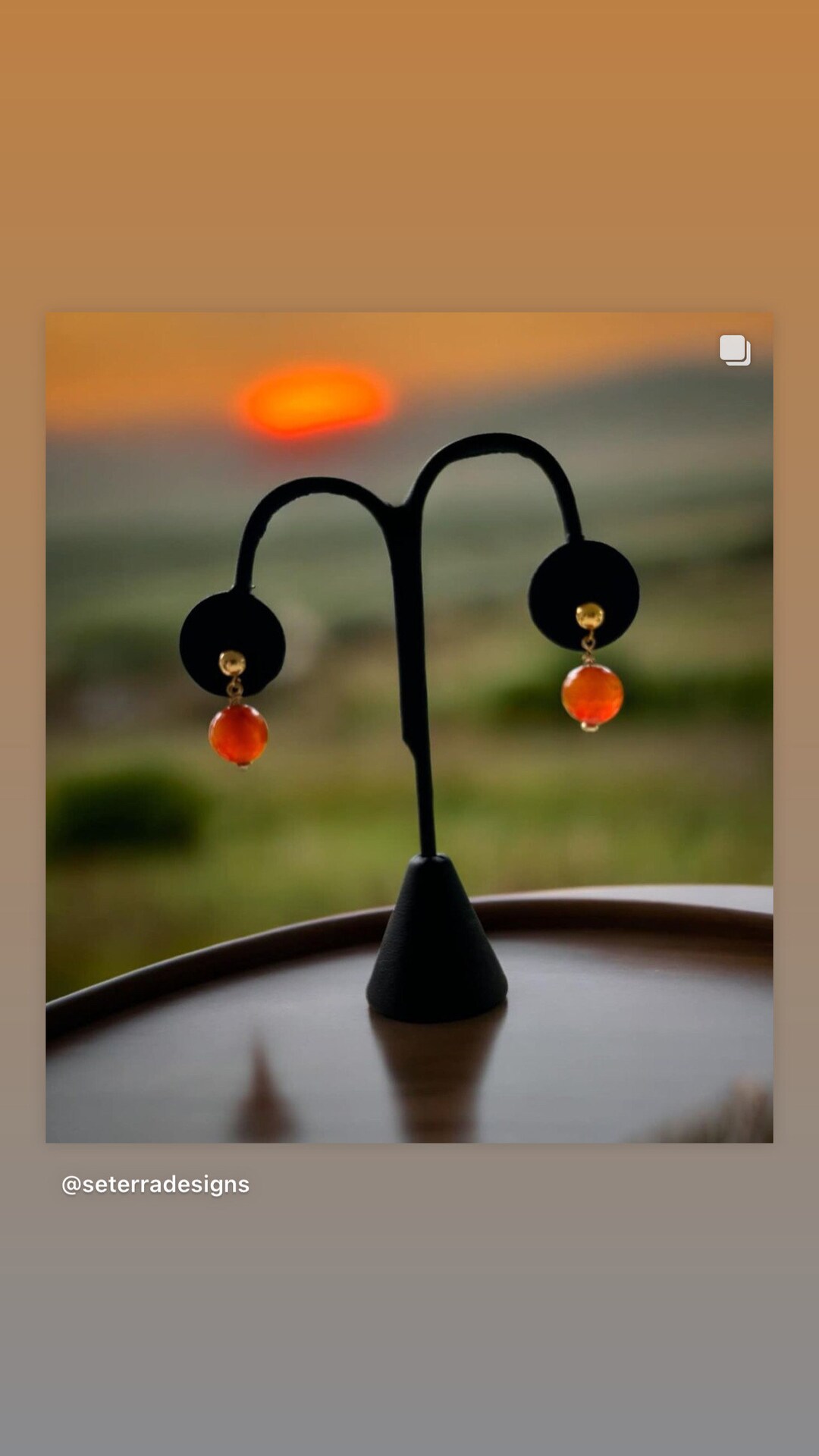 14k Gold Filled Metals With Gorgeous Faceted Carnelian Semi-precious ...