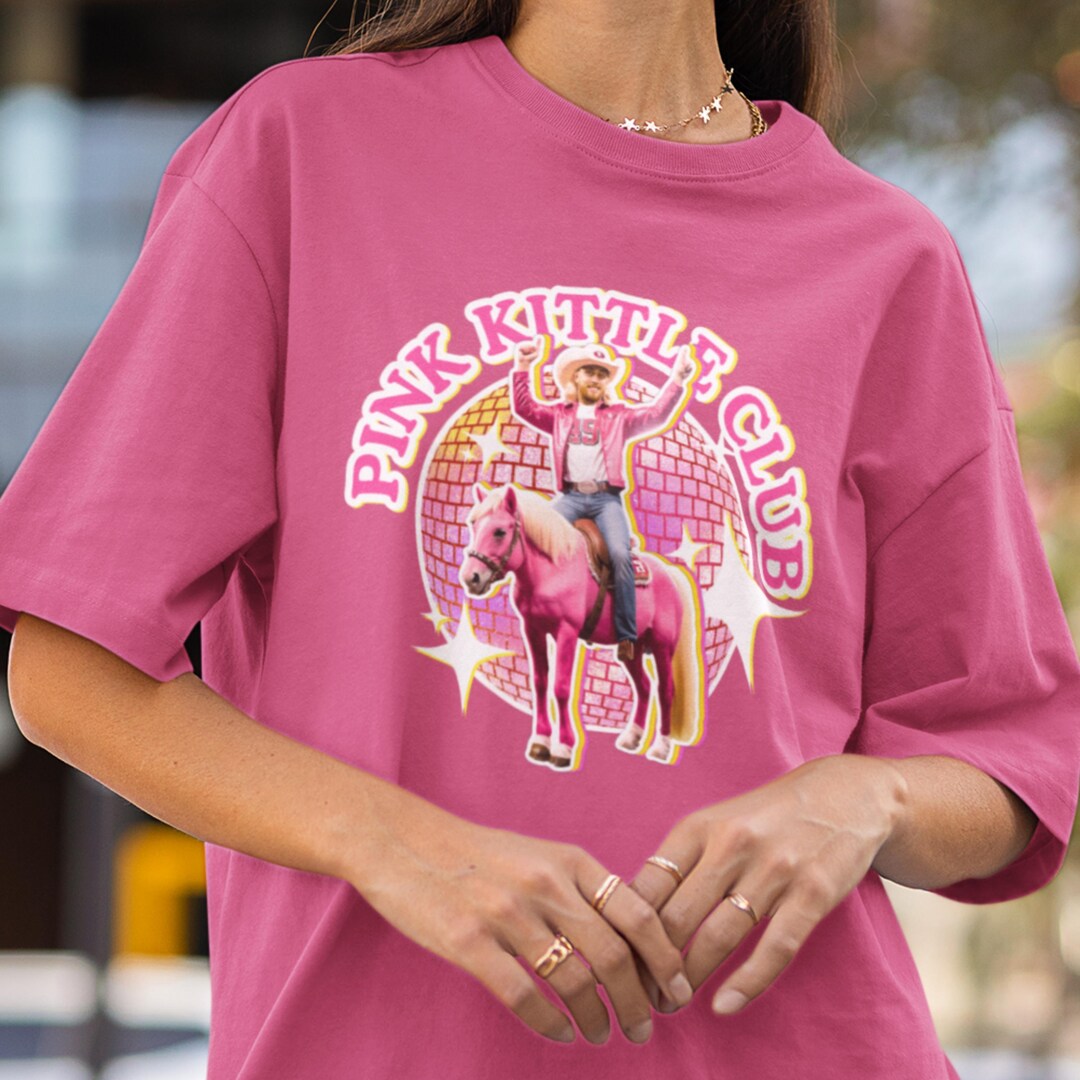 George Kittle Pink Pony Club Shirt - 49ers Football Tee, Niners San ...