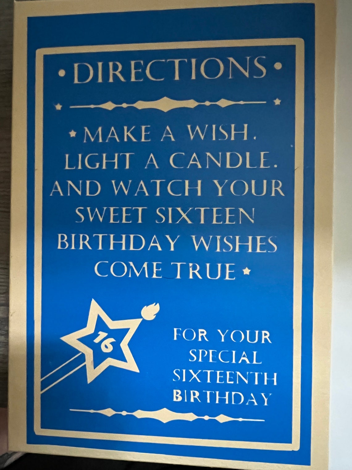 Sweet 16 Wishes Candle Box - Etsy