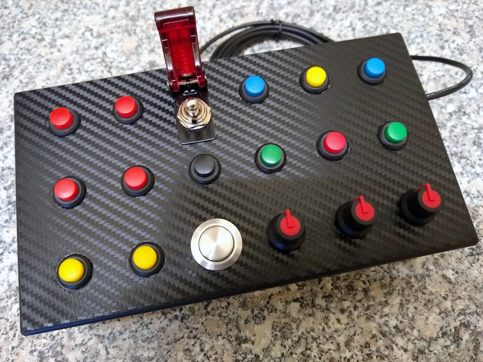 21 Function USB Push Button / Toggle / Rotary Box for PC - Etsy UK