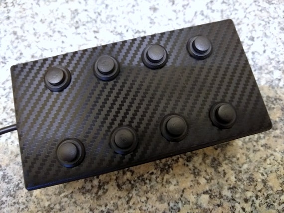 8 Function USB Push Button Switch Box for PC Driving / Racing - Etsy