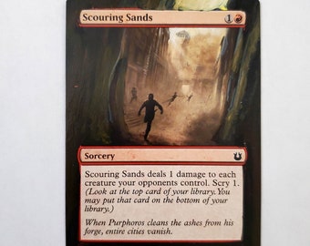 Painted Magic Card - Etsy