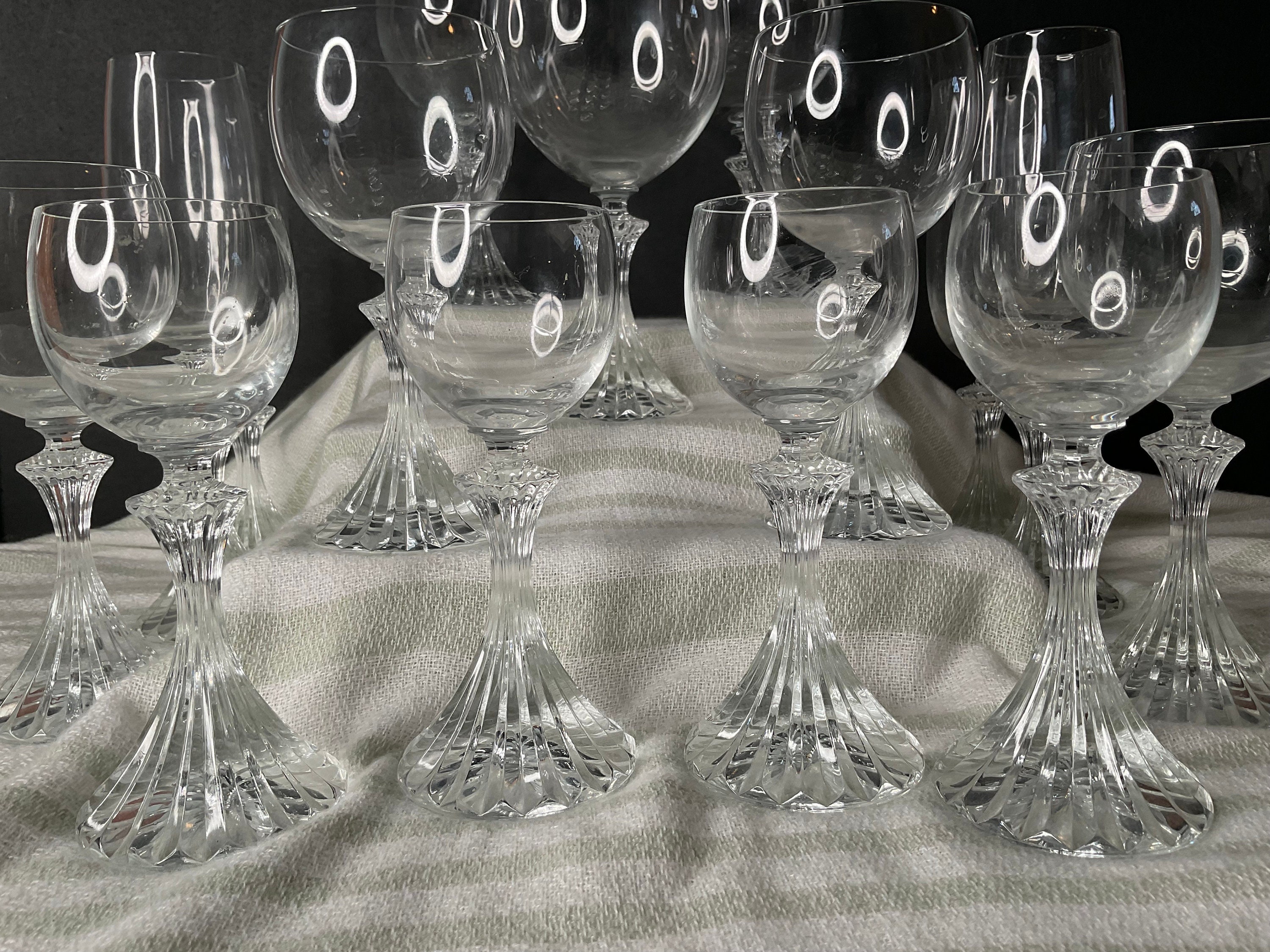 Mikasa the Ritz Collection Glasses Set of Fifteen 15 From the 80s - Etsy