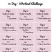 15 Day- Workout Challenge!-workout Calendar, Exercise Calendar, Workout ...