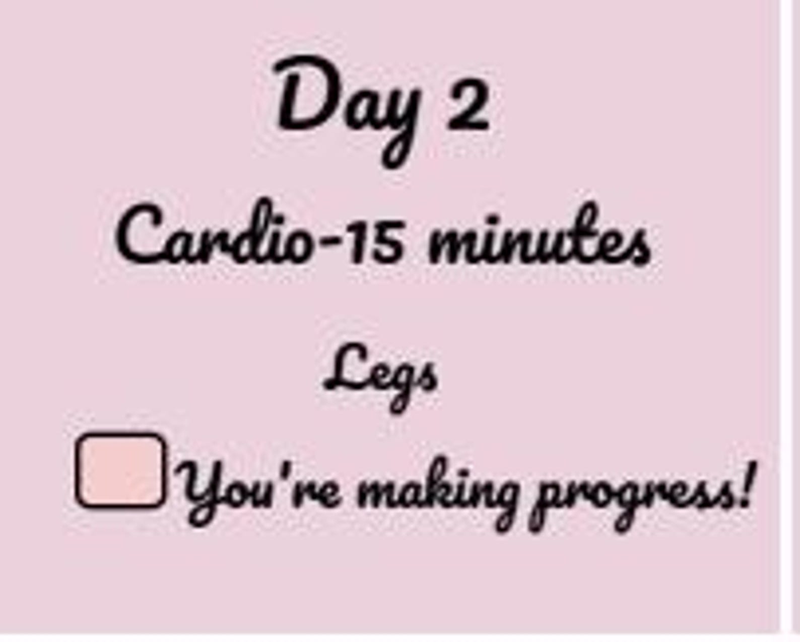 15 Day- Workout Challenge!-workout Calendar, Exercise Calendar, Workout ...