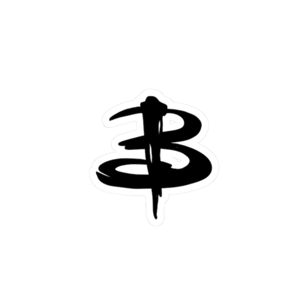 Buffy the Vampire Slayer Logo Sticker for Laptop, Notebook, Water ...