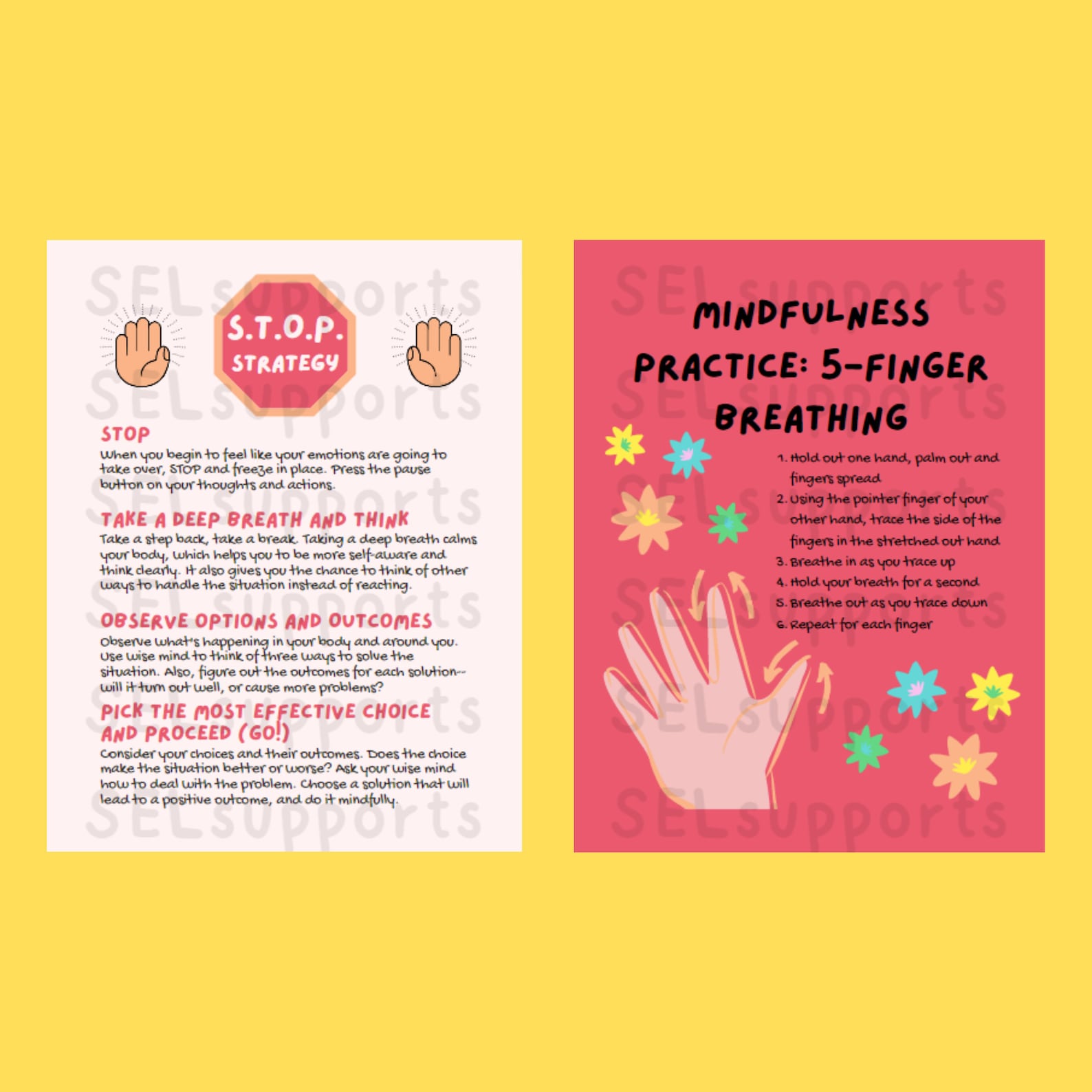 DBT Therapy Office Poster BUNDLE | 8.5x11 DIGITAL Download Mental ...