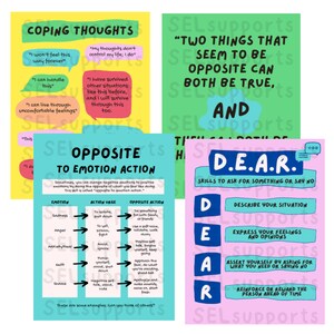 Color Therapy Poster BUNDLE | 28 Posters 8.5x11 DIGITAL DOWNLOAD ...