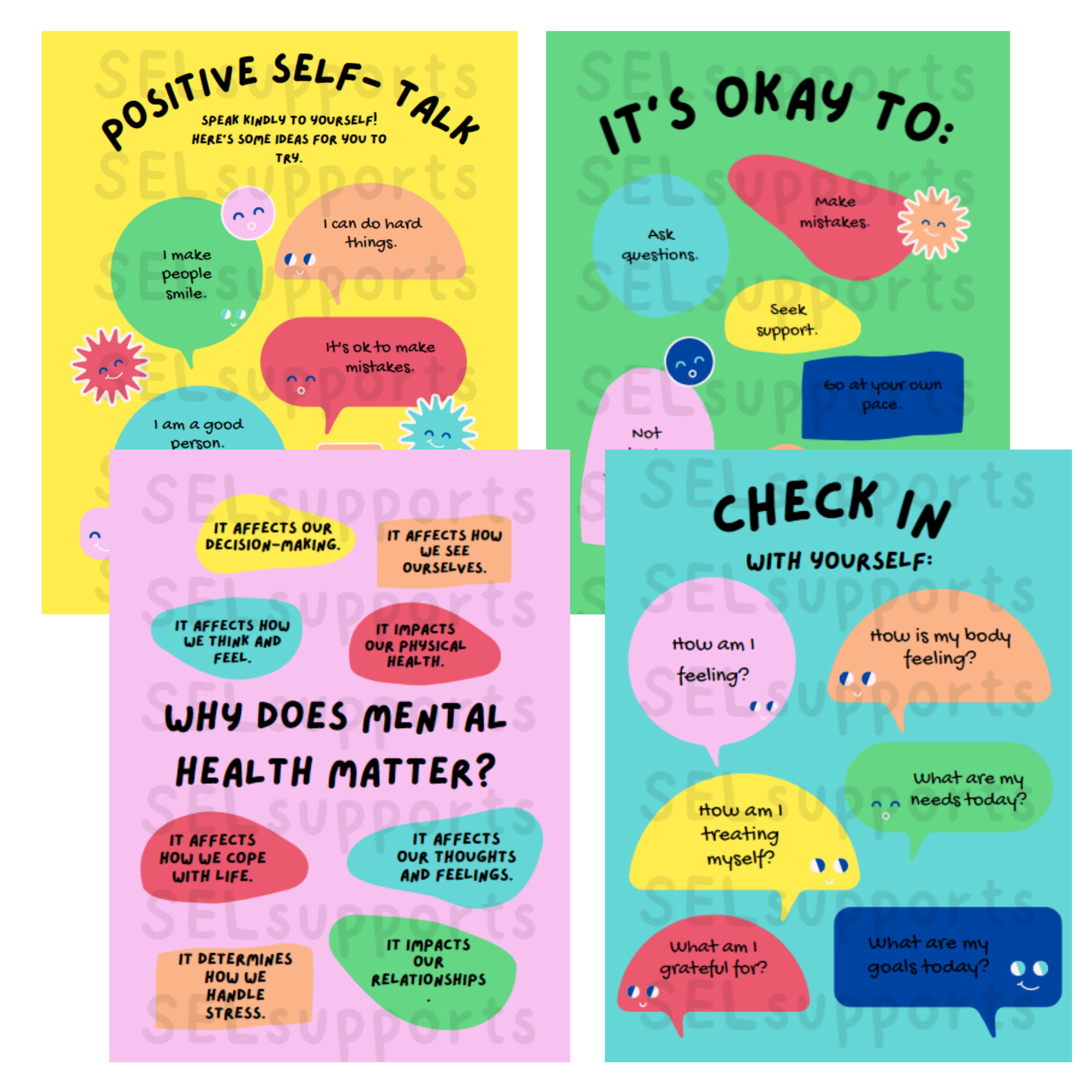 Individual Poster Download Therapy Social Worker Mental Health School ...