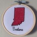 Indiana Cross Stitch Pattern (PDF Pattern Only) - Etsy