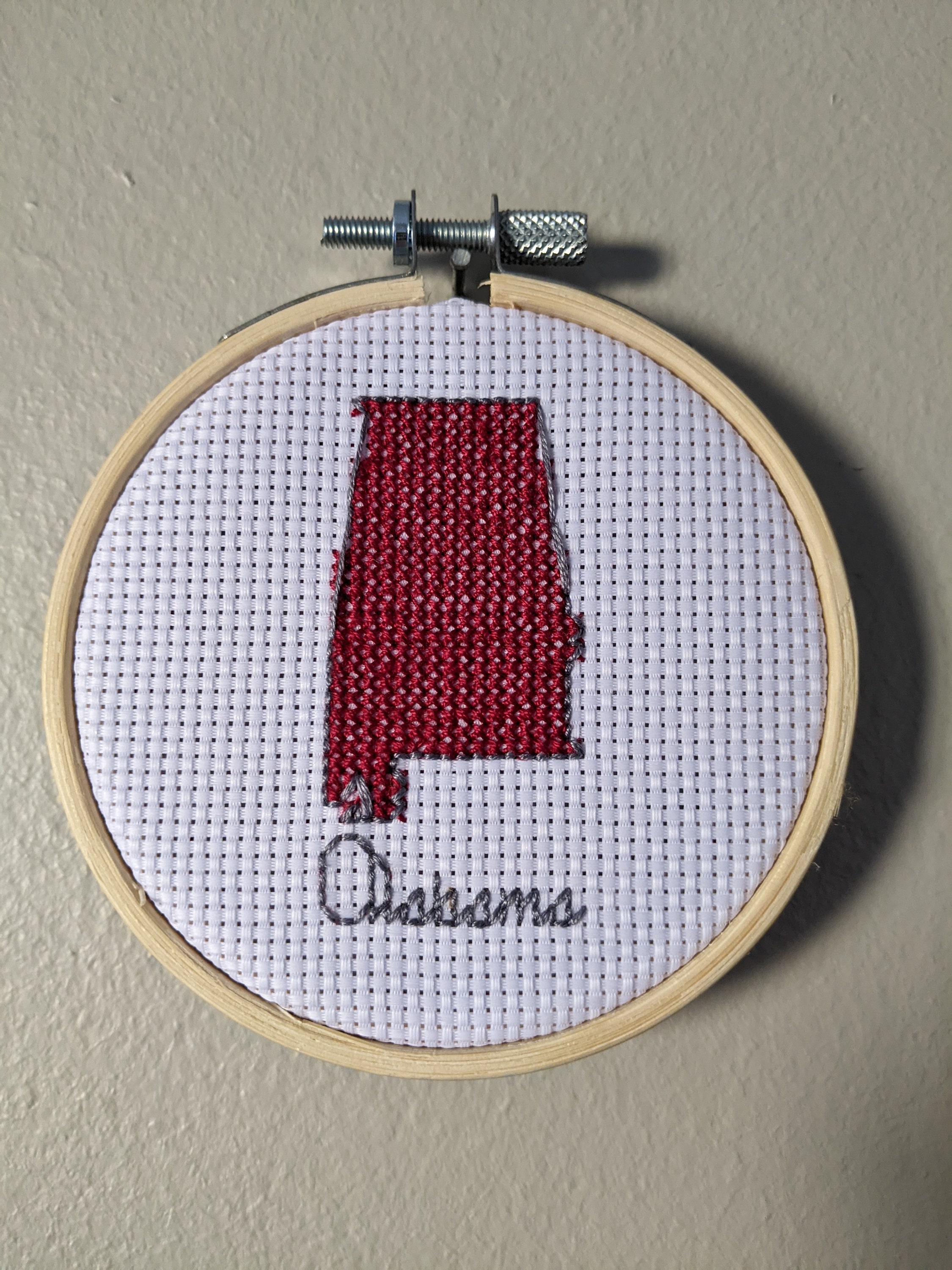 Alabama Cross Stitch Pattern (PDF Pattern Only) - Etsy