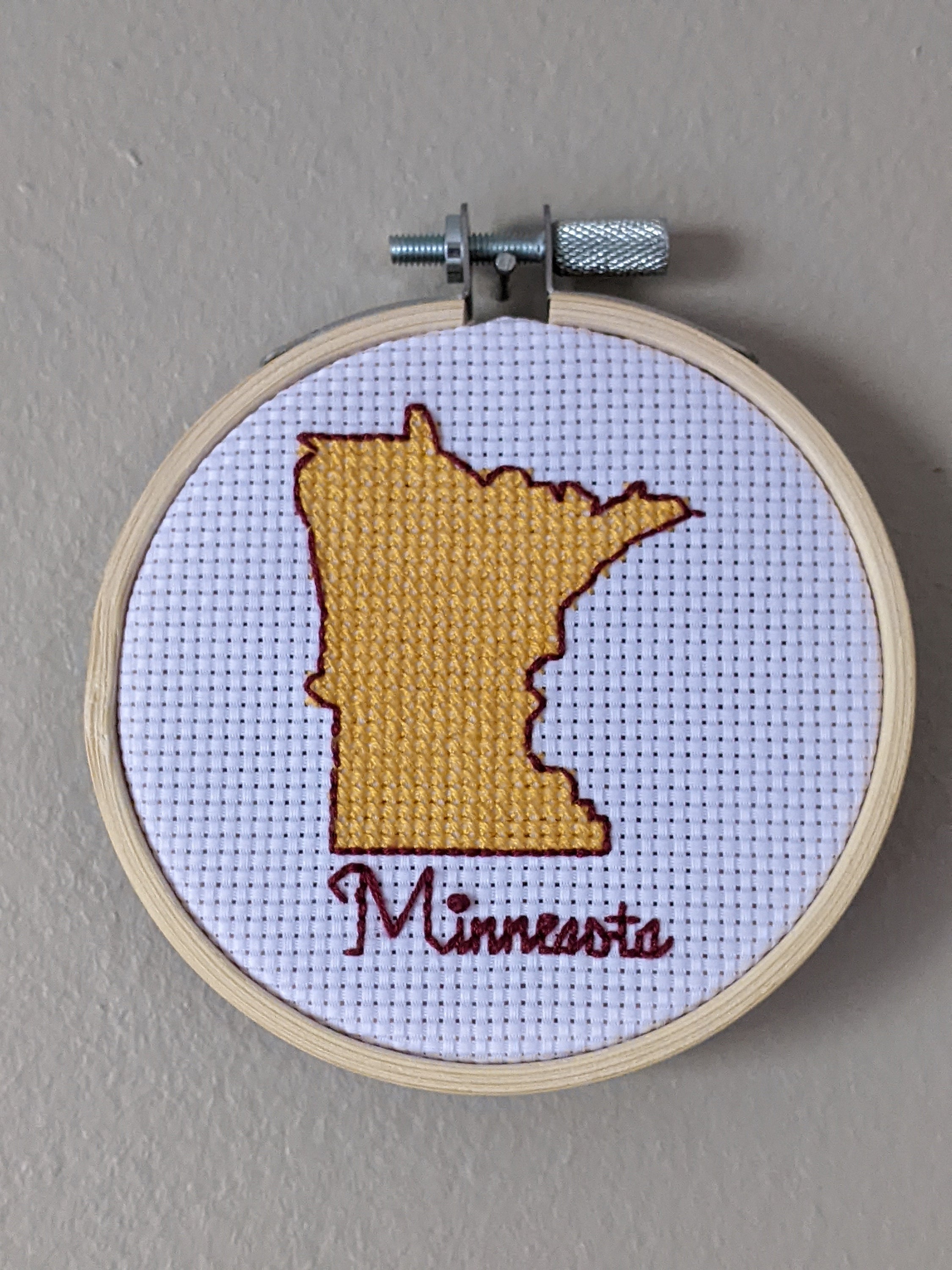 Minnesota Cross Stitch Pattern (PDF Pattern Only) - Etsy