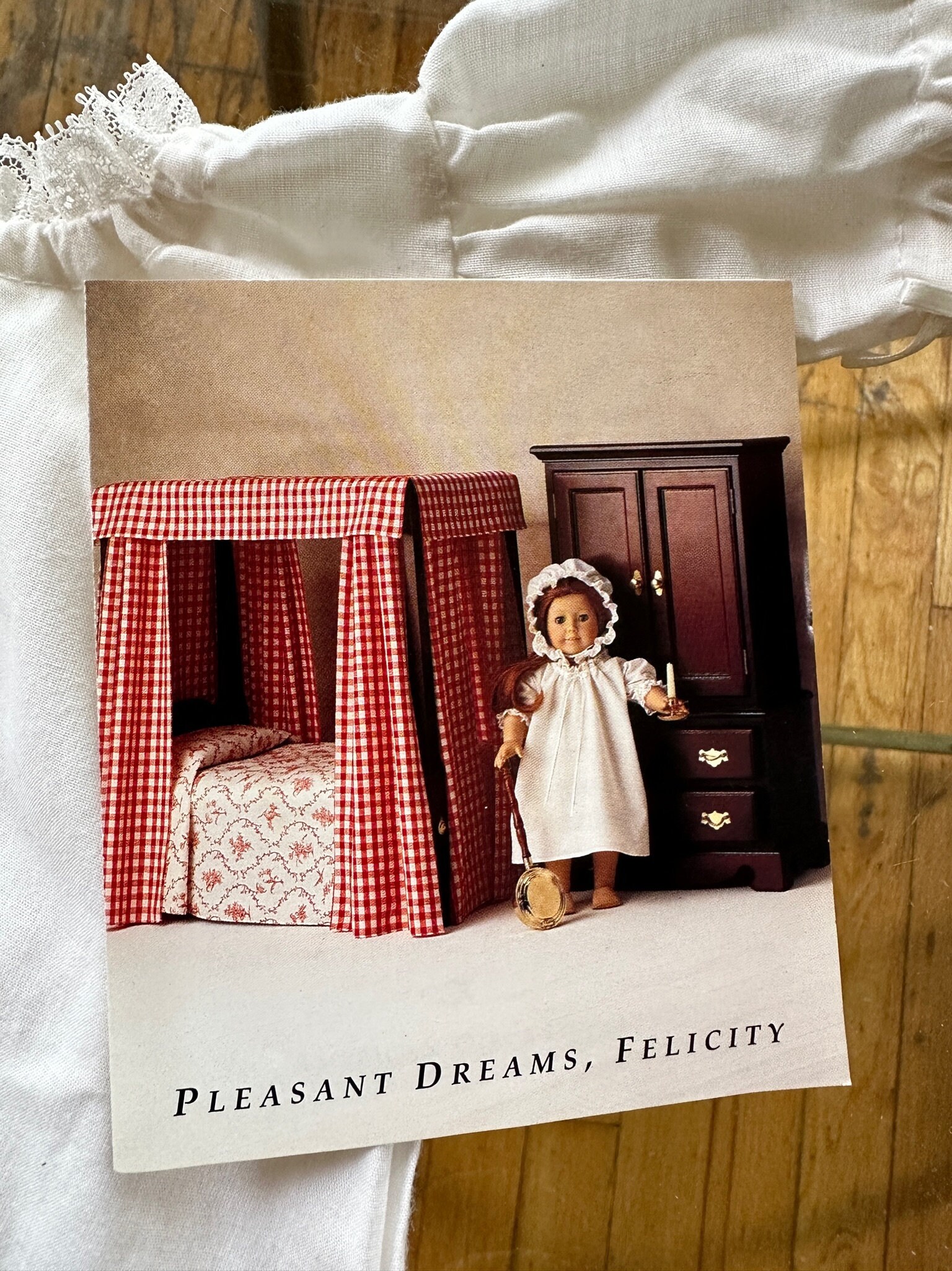 Felicity's Night Cap, Shift, and Mules; American Girl; Pleasant Company ...
