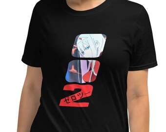 Zero Two Anime Shirt - Etsy