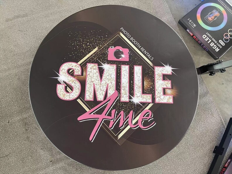 360 Photo Booth Magnetic LOGOs Etsy de