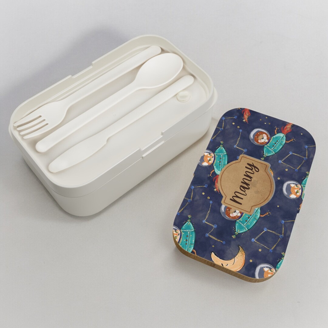 Personalized Lunch Box With Name, Girl School Lunch Box, Colorful Gift ...