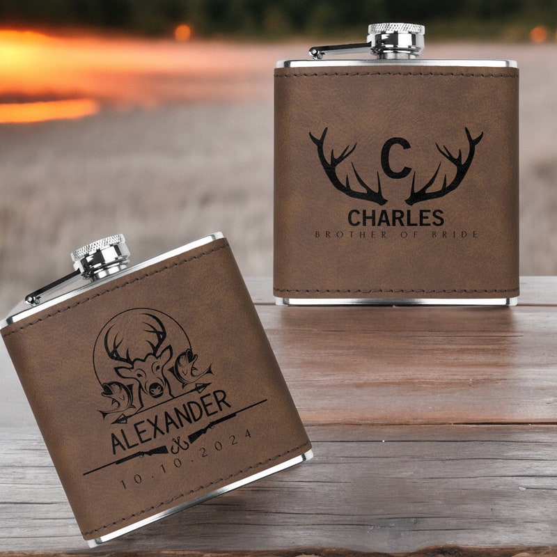 Hunting Flask - Etsy