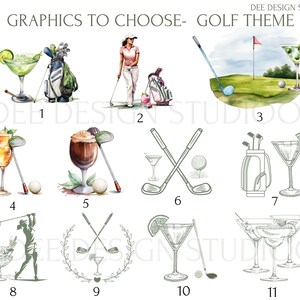 Custom Golf Birthday Party Banner, Golf Bach Party Balloon Banner ...