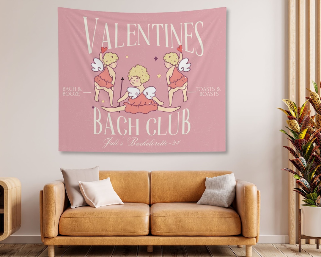 Custom Valentine Bachelorette Party Banner, Galentines Bach Weekend ...