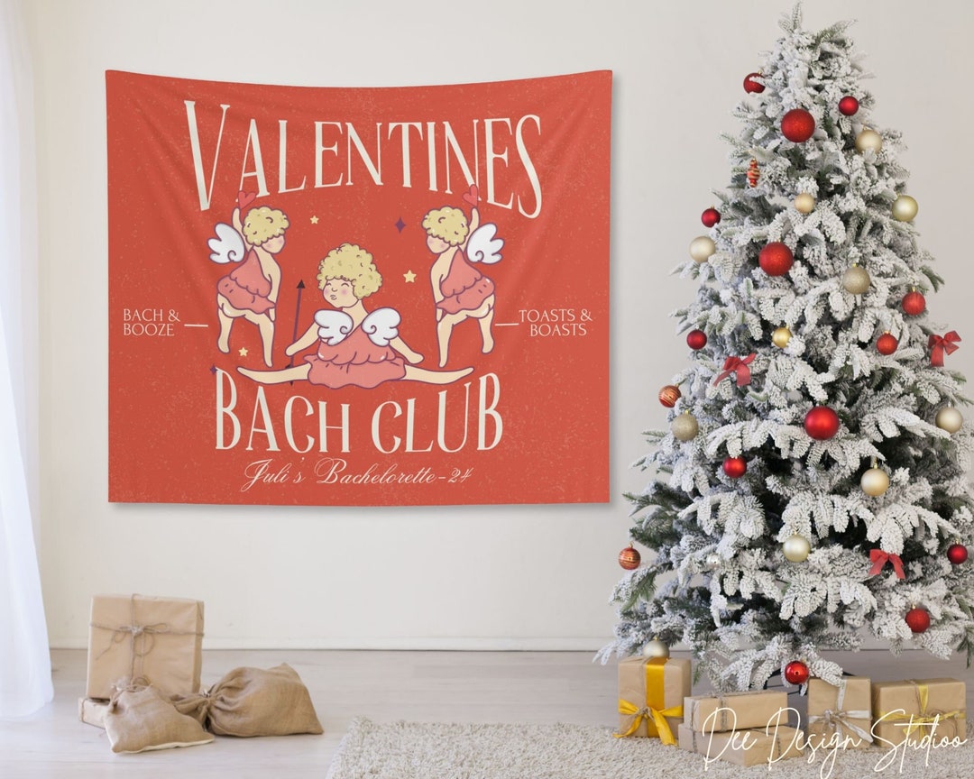 Custom Valentine Bachelorette Party Banner, Galentines Bach Weekend ...